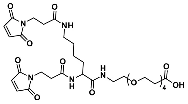 Bis-MAL-Lysine-dPEG®₄-acid | Vector Labs